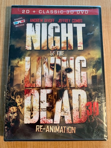 Night of Living Dead Re-Animation 2D-3D (DVD) ….……BRAND NEW & FACTORY ...
