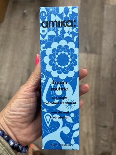 AMIKA Dream Routine Overnight Hydration Hair Treatment Full Size 3.3 fl ...