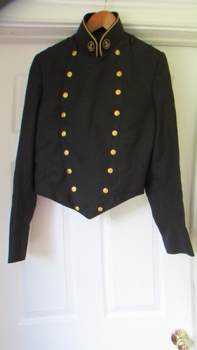 USN Naval Black Dress Women Cadet? Uniform Jacket with Bullion & Silver ...