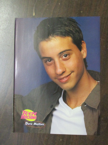 DAVE MOFFATT & BRAD FISCHETTI PHOTO PIN UP TEEN MACHINE MAGAZINE ...