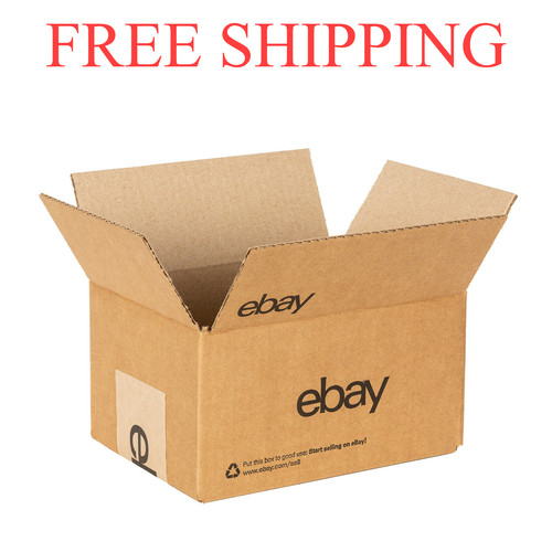 eBay-Branded Boxes With Black Color Logo 8" x 6" x 4" FREE SHIPPING USA ...