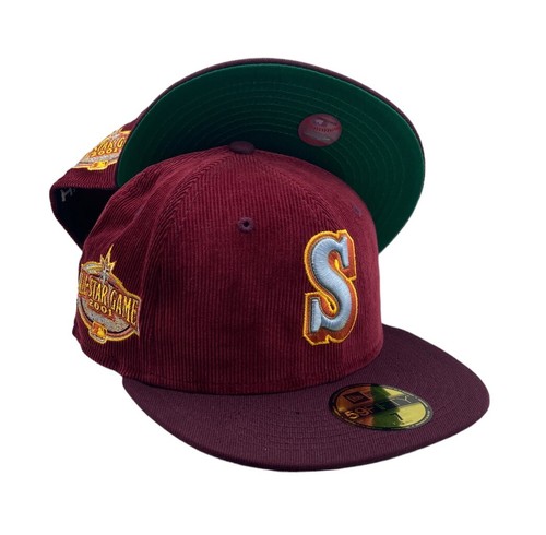 Seattle Mariners Cord Dream 2001 All Star Game Patch Hat New Era ...