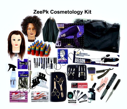 ZeePk Cosmetology School Student Kit for Hair Styling, Cutting, Beauty ...