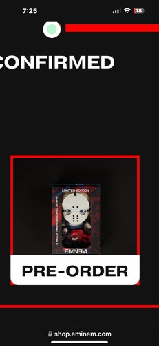 Eminem Limited Edition The Death Of Slim Shady Plush Doll | eBay