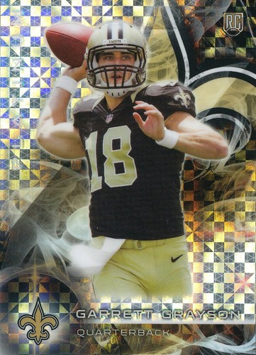 PLATINUM-XFRACTOR Garrett Grayson RC SAINTS CSU-RAMS | eBay
