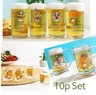 Kakao Friends Signature Somac Cup 255ml 4p Set Korean Soju Beer Glass Mukbang | eBay