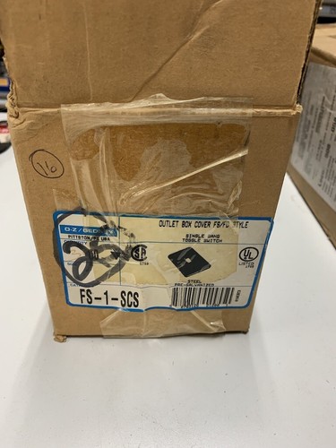 BOX OF 16 O-Z GEDNEY FS-1-SCS OUTLET COVERS W434 | eBay