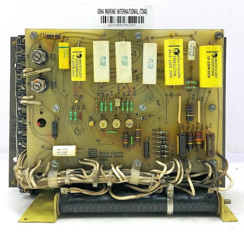 Basler Electric SR4A2B01B3A Static Voltage Regulator | eBay