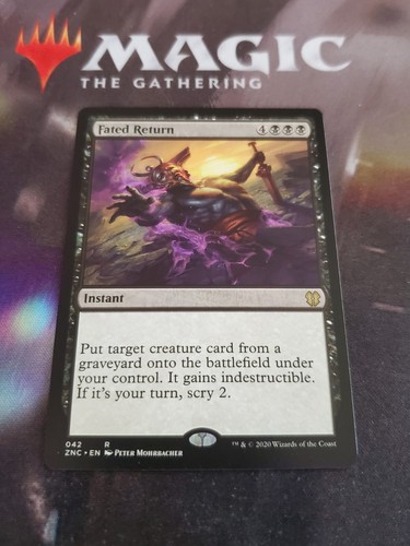 MTG. 2x Fated Return. Commander: Zendikar Rising. Lp | eBay