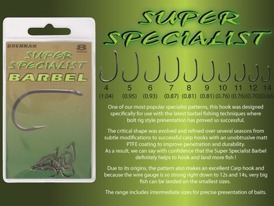 Drennan Super Specialist in Fishing Hooks for sale | eBay