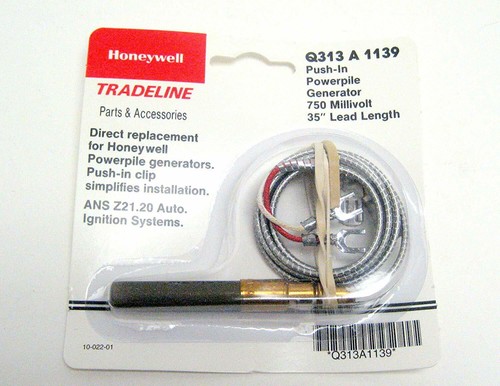 Tradeline+Honeywell+Q313a+1139+Push+in+Powerpile+Generator+750mv for ...