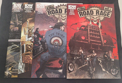 Road rage throttle #1-4 IDW comics Cover A2 | eBay