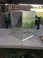 Duct Board Plenum Kit R6.0 24 in X 24 in X 24 in 4 Sides and Top ...