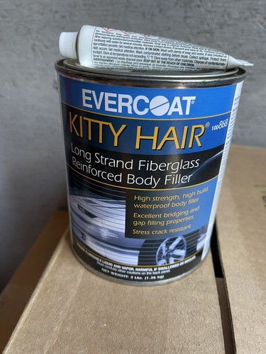 Evercoat Kitty Hair fiberglass reinforced body filler quart | eBay