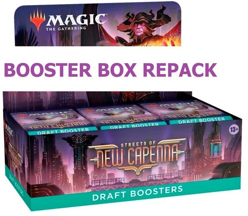 Streets of New Capenna FOIL Booster Box Repack 36 repackaged packs ...