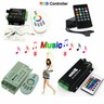 20 Key 24 Key 2.4G music controller DC12-24V RGB Sound Sensitive remote ...