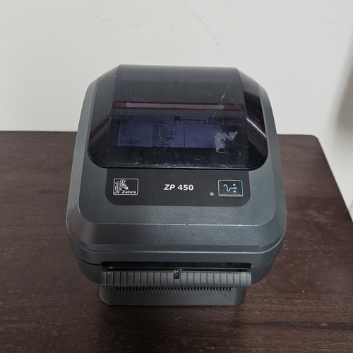 Zebra ZP450 Thermal Label Printer W/ Cable Power Cord Good Condition ...