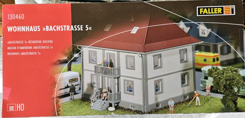 Faller HO Scale Retired Model Kit - Residential Street Building #130460 ...