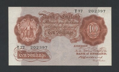 10 Shilling Banknote in English Banknotes Pre-1952 for sale | eBay