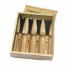 Flexcut Four Piece Mallet Sculptor Set 4 Different Style Blades Ash ...