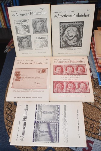 5x American Philatelist Magazine 1966 - 1971 Stamp subscription | eBay