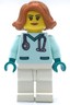 LEGO - Female Doctor Nurse Minifigure w/ Syringe Hospital Stethoscope ...