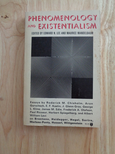 Phenomenology & Existentialism by Edward N. Lee & M. Mandelbaum SC 1969 ...