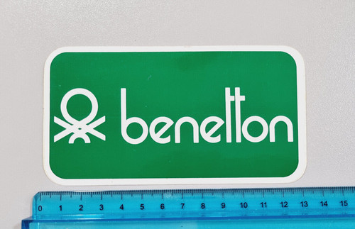 Benetton Sticker Autocollant Aufkleber Vintage 80s | eBay
