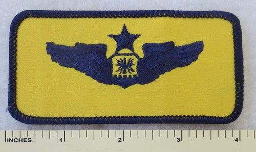 US AIR FORCE SENIOR NAVIGATOR WINGS FLIGHT JACKET PATCH Vintage ...