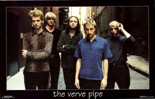 THE VERVE PIPE POSTER 1997 LICENDED BY SCORPIO BRIAN VANDER ARK VINTAGE ...