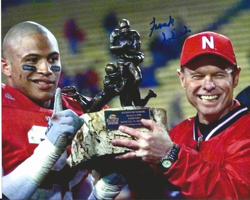 FRANK SOLICH Signed 8x10 PHOTO NEBRASKA CORNHUSKERS HUSKERS OHIO ...