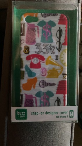 BW Buzz Snap-On Designer Cover Case for I-phone 5 Retro | eBay