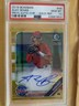 PSA 10 KAMERON MISNER AUTO 2019 Bowman Chrome GOLD REFRACTOR #/50 RC ...