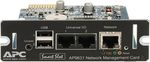 APC UPC AP9631 Network Management Card 2 + Environmental Monitoring ...