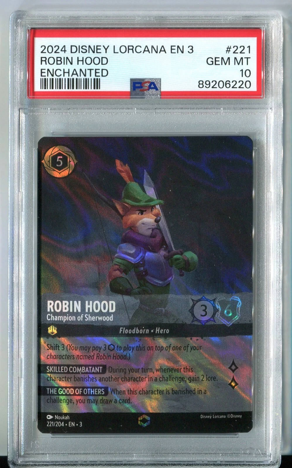 Robin Hood - Champion of Sherwood 2024 Into the Inklands #221/204 ...