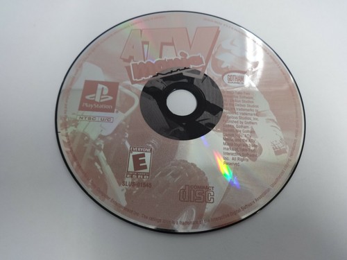 ATV Mania Sony Playstation One PS1 PSX Game Disc Only Free Ship | eBay