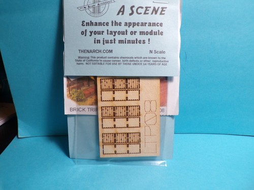 N SCALE BRICK TRIPLE STACKS ( SET OF 4 )by N SCALE ARCHITECT # 20108 | eBay