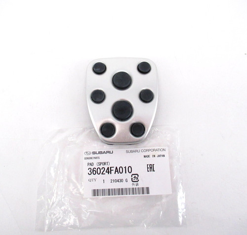 SUBARU GENUINE OEM LEGACY IMPREZA WRX STI BRZ BRAKE/CLUTCH PEDAL PAD ...