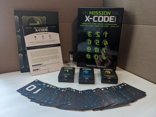 Mission X-CODE Cooperative Strategy Skill Board Game by Amigo | eBay