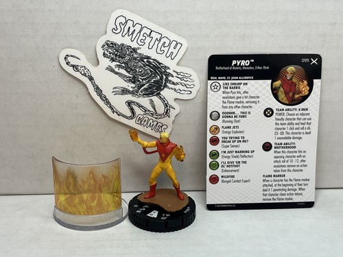 XMXS 099 Pyro - LE Play at Home Figure - Marvel Heroclix - X-Men X of ...