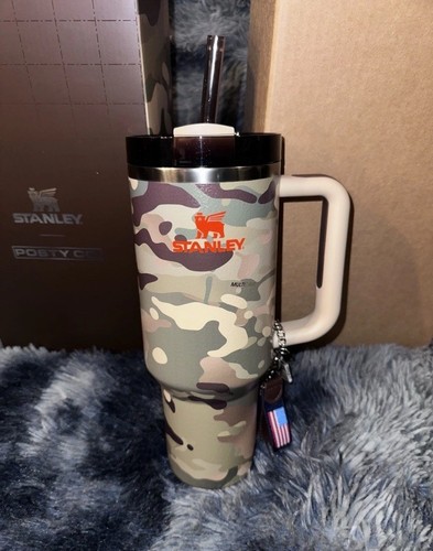 Stanley Post Malone Quencher Tumbler 40 ounce Posty Co. Sold Out Camo ...