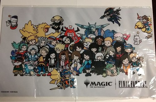 m5H Playmat Final Fantasy Chibi Character Unopened New Sealed Wrinkles ...