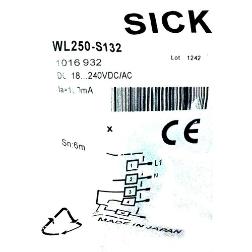 1pc SICK Wl250-s132 Photoelectric Switch Fast for sale online | eBay