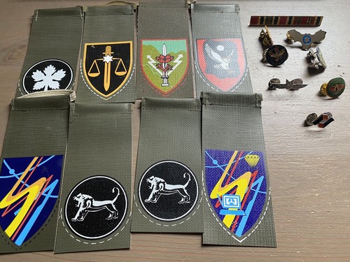 Lot of 17 Israel IDF Army Pins And Shoulders Collectible ZAHAL Military ...