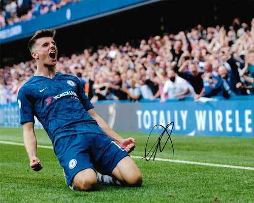 Chelsea FC Mason Mount Autographed Signed 8x10 EPL Photo COA #1 | eBay