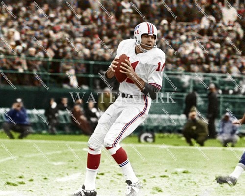 CN527 Joe Kapp New England Patriots Football 8x10 11x14 16x20 Colorized ...