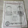 Ginger Snaps Designs Basic Blouse Pattern Puff Sleeves Girls Size 4-14 ...