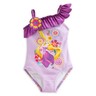 Disney Store Princess Tangled Rapunzel Deluxe Two Piece Swimsuit Girl ...