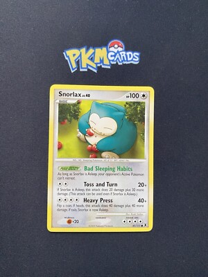 Pokemon Snorlax in Pokémon Individual Cards for sale | eBay