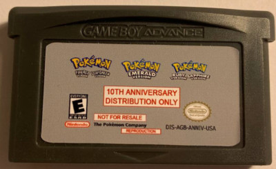 Gameboy Advance Pokemon Fire Red for sale | eBay